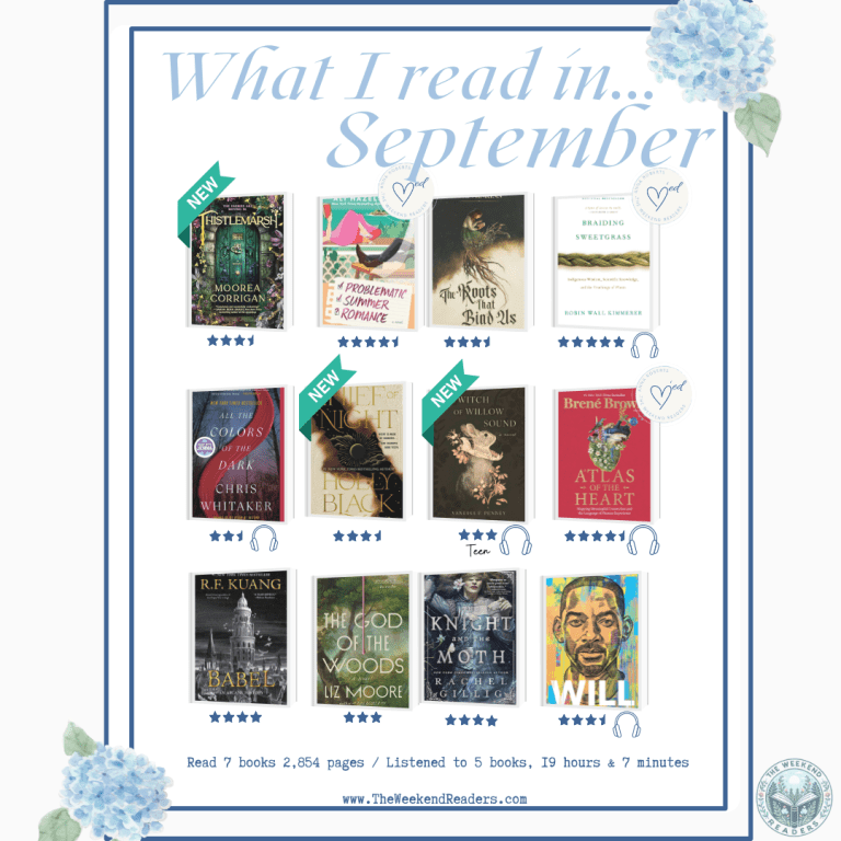 What I Read this Month; September 2025 – The Weekend Readers